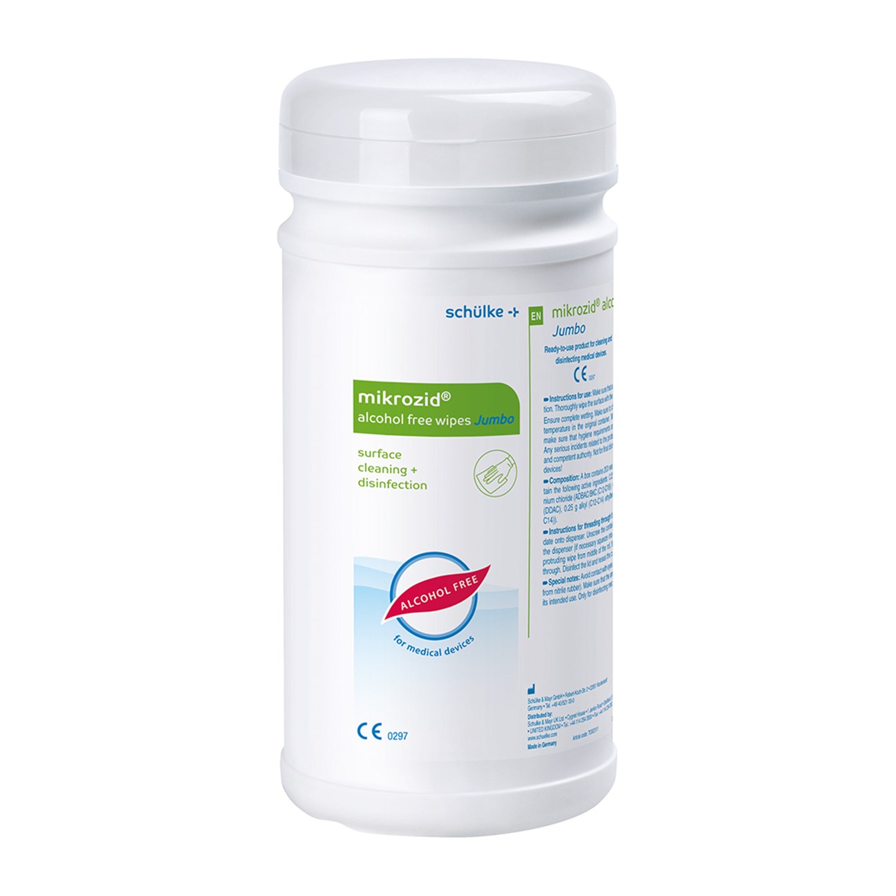 CAW370 : mikrozid alcohol free wipes Jumbo