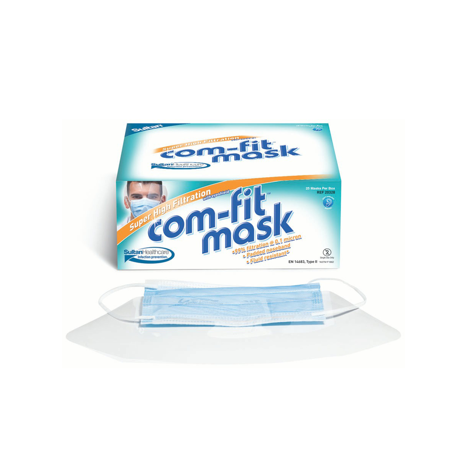 CHV012 : ComFit Super High Filtration Mask with Shield Ear Loop