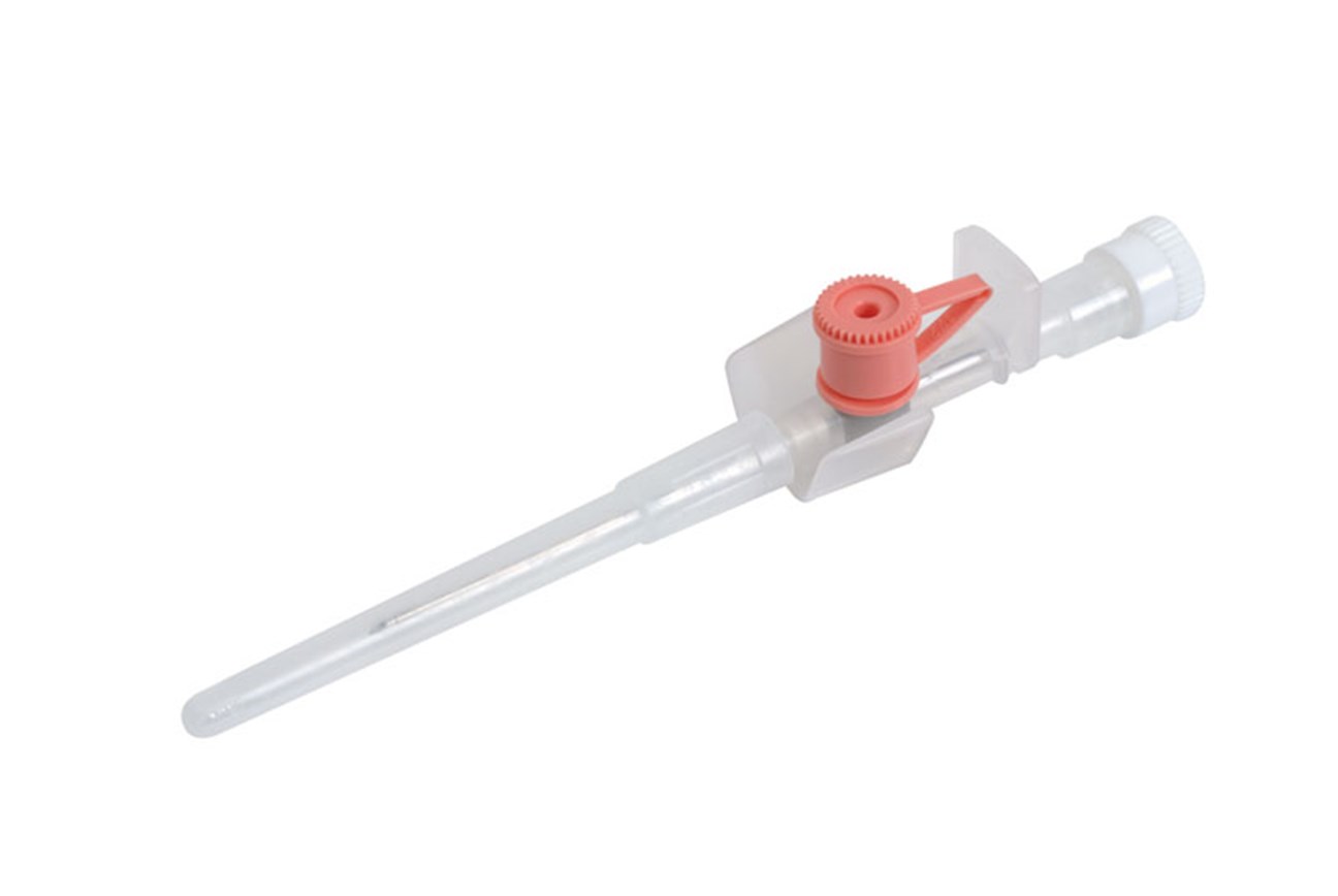 SNV020 : BD Venflon IV Cannula 20G x 1.25 (32mm) Pink